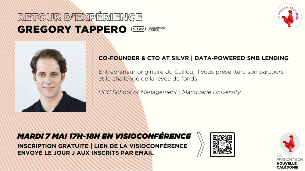 Levée de fonds : REX avec Gregory Tappero en visio - NeoTech